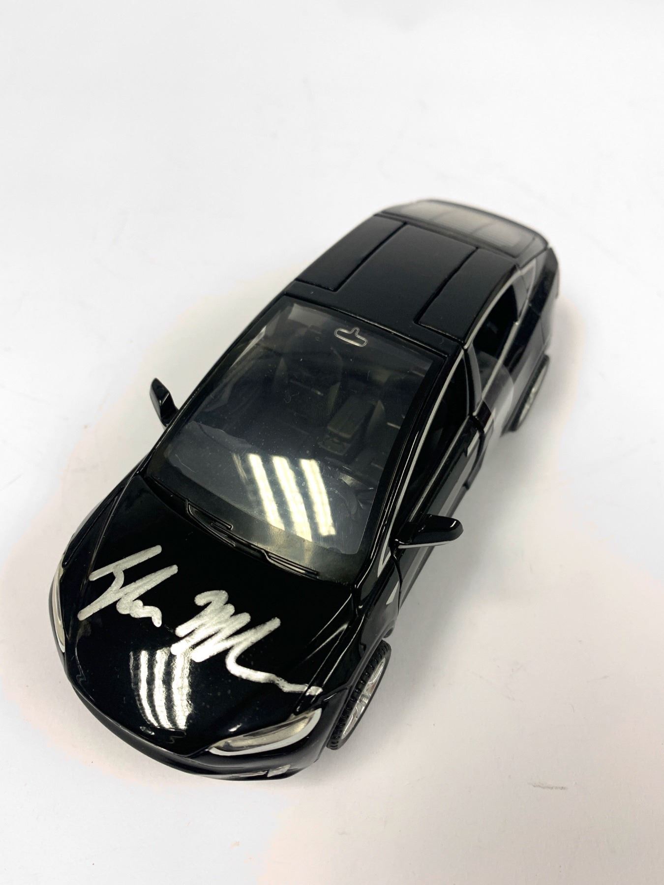 Autograph Signed Elon Musk Toy Car