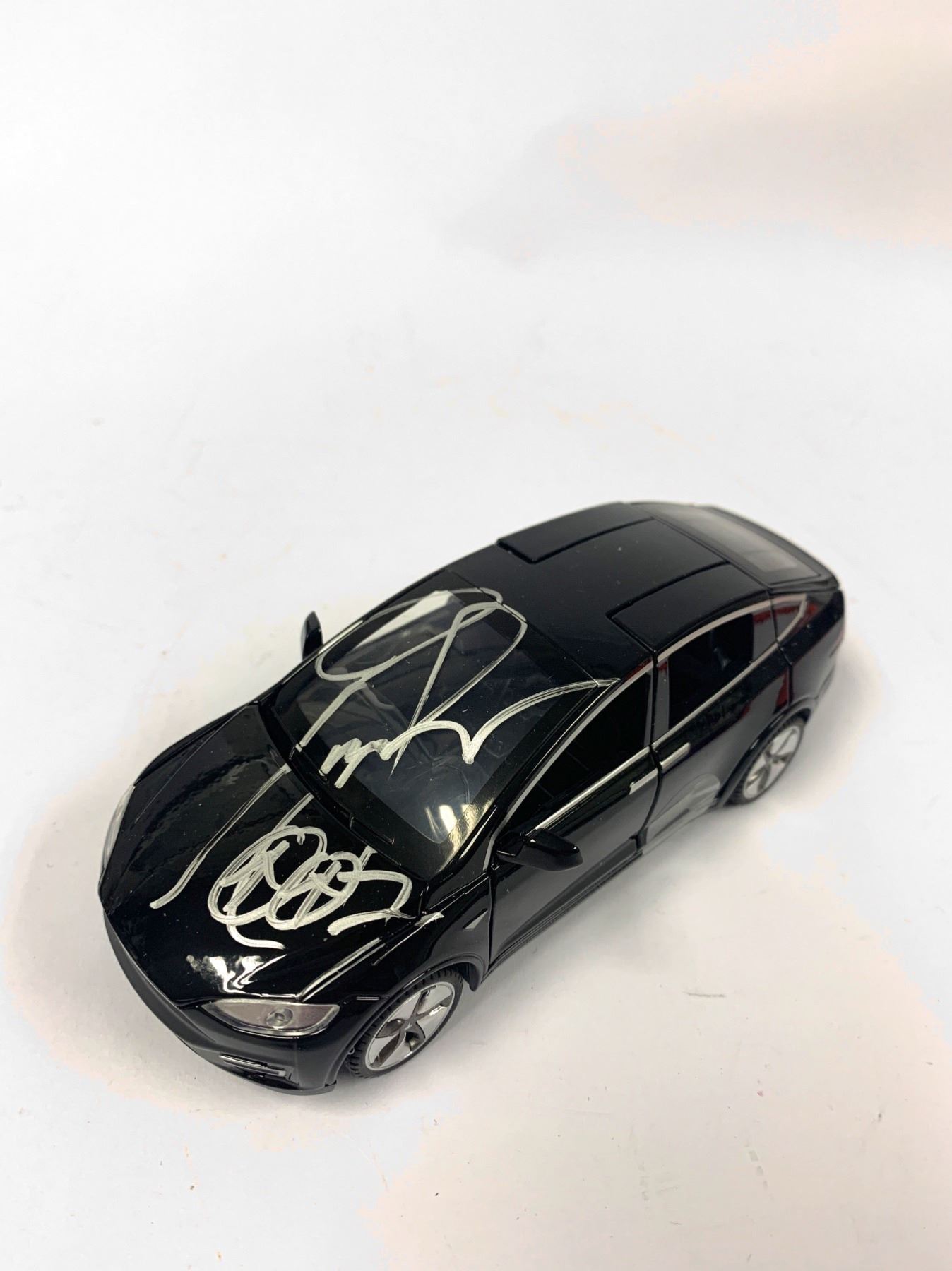 Autograph Signed Pierce Brosnan Toy Car