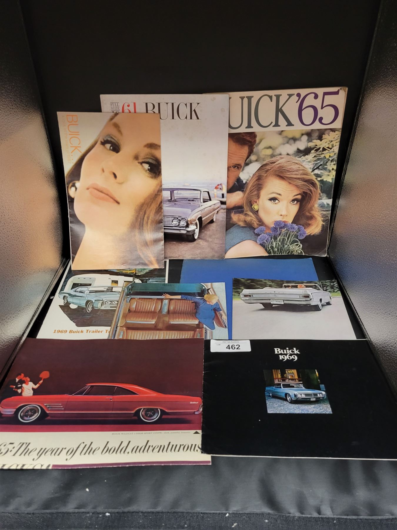 COLLECTION VINTAGE LARGE CAR SALES BROCHURES