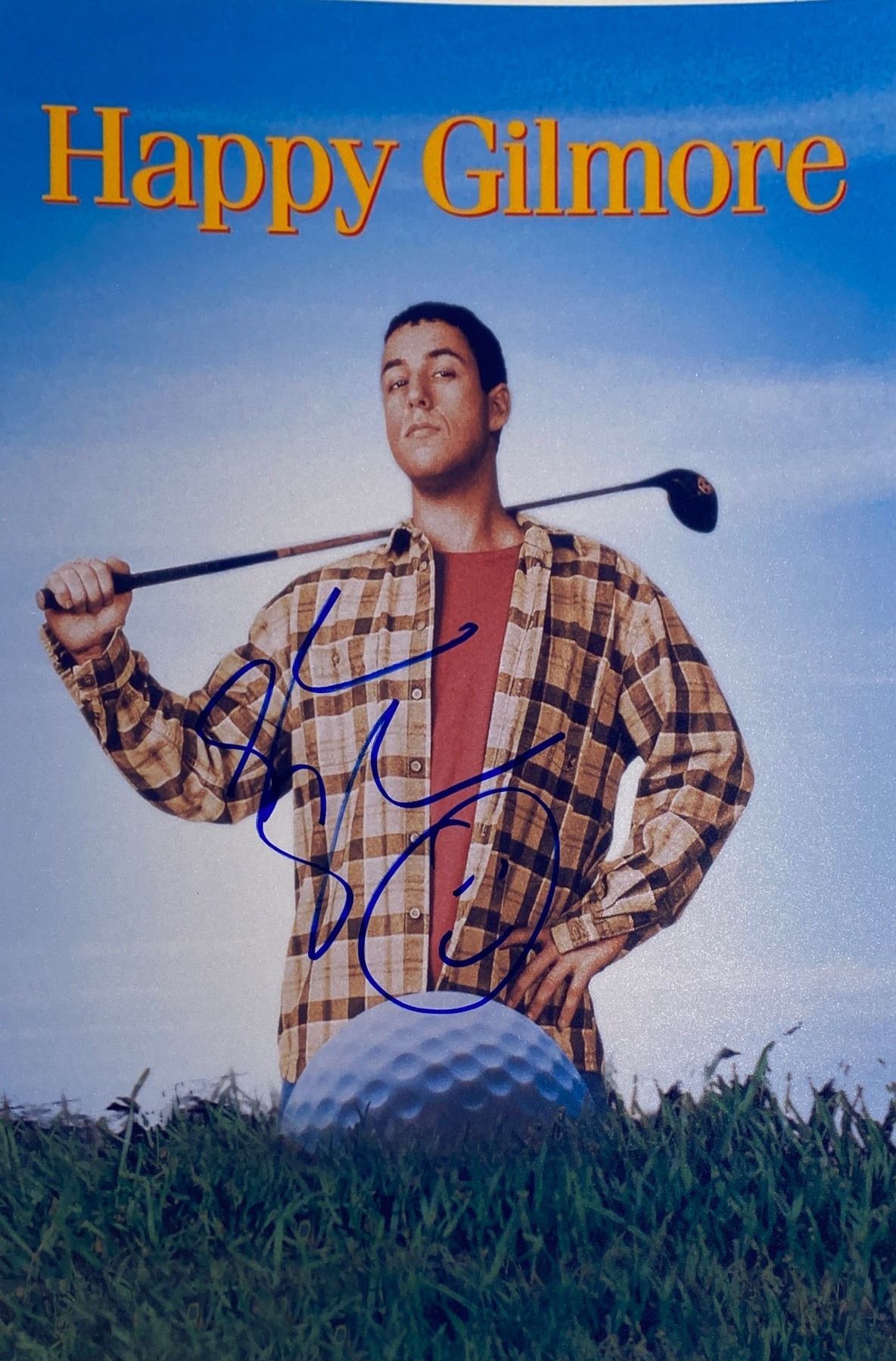 Autograph Signed Happy Gilmore Photo