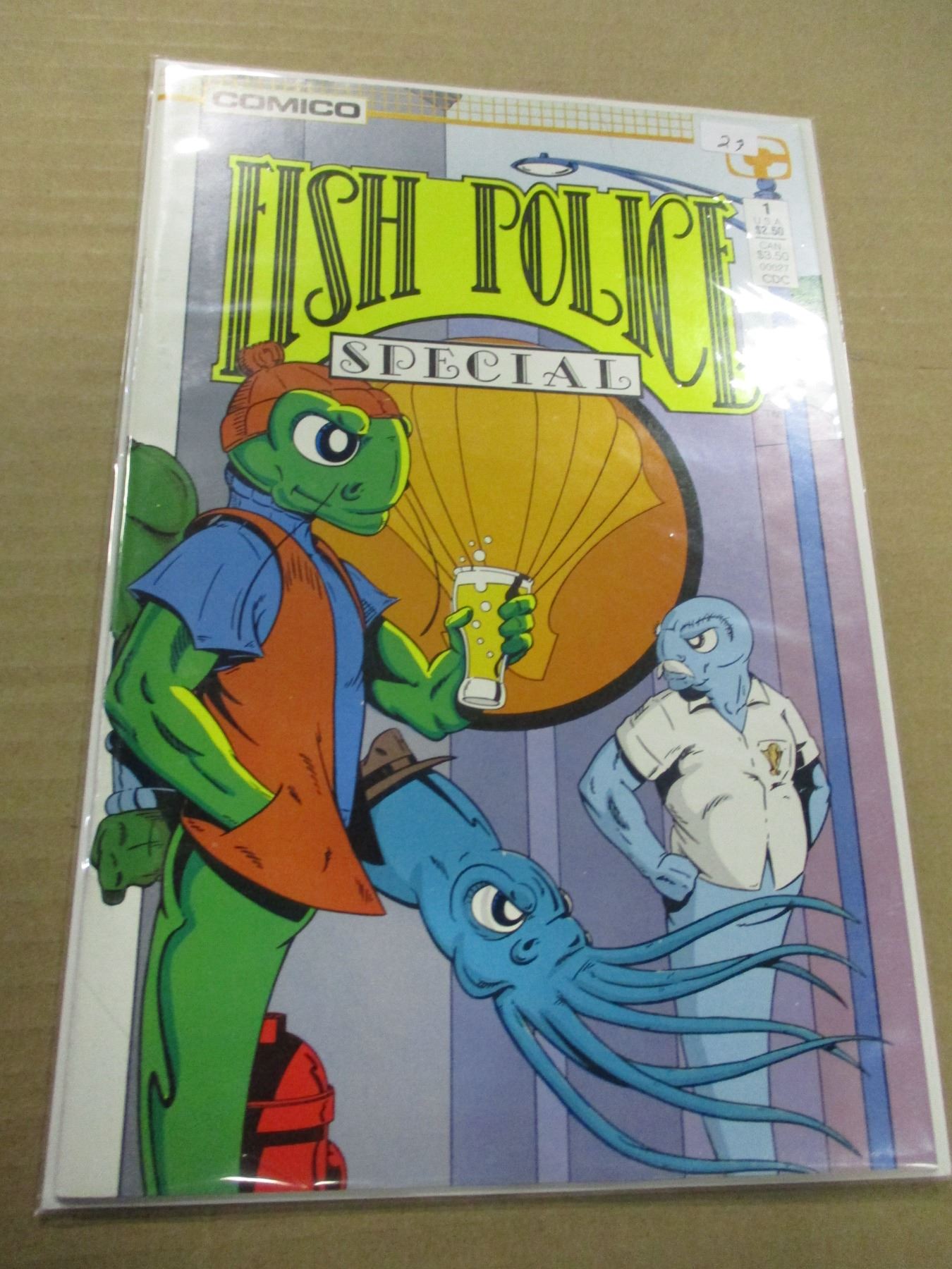 COLLECTIBLE: COMICO COMICS - FISH POLICE SPECIAL (JULY 1987)