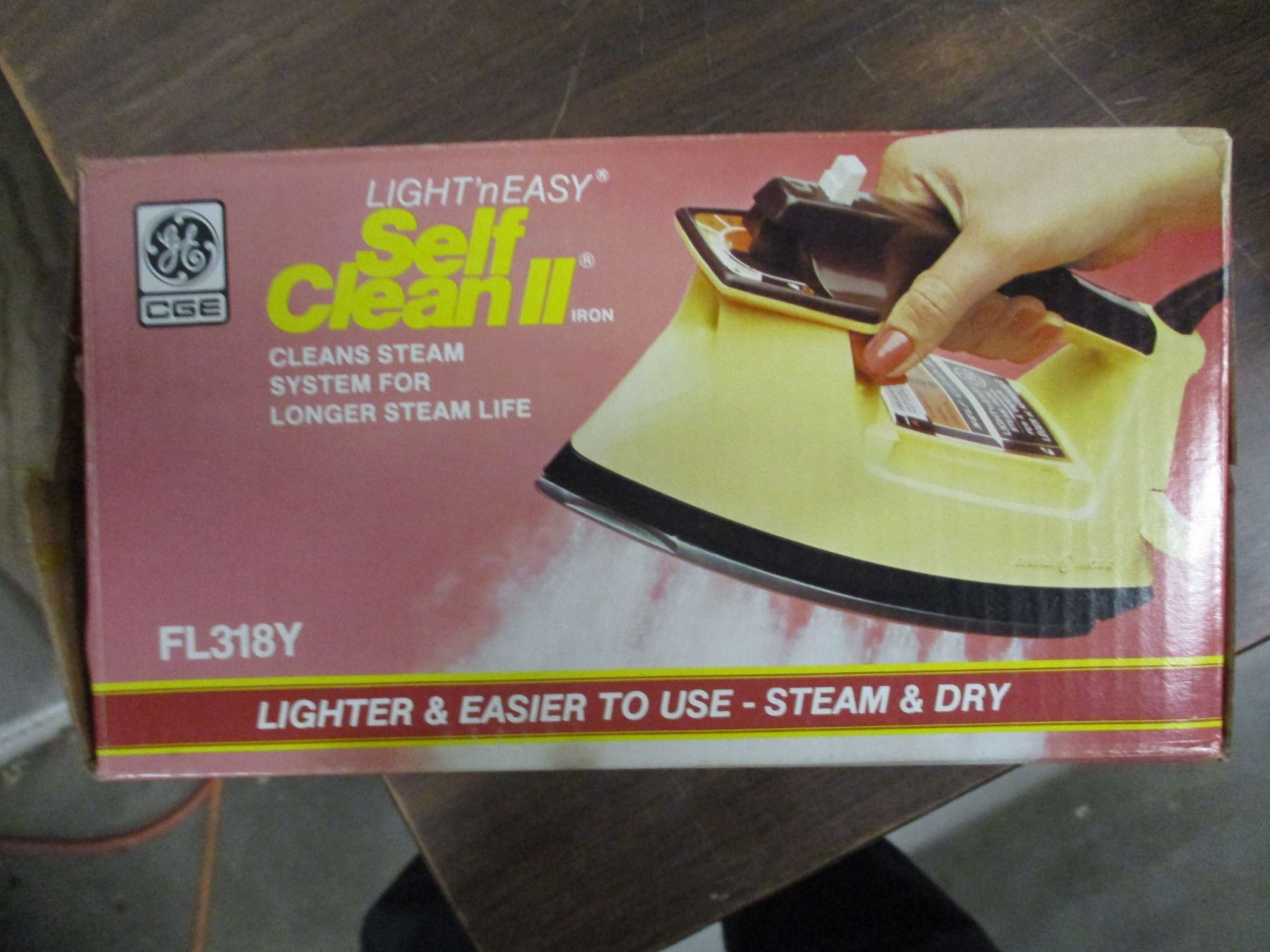 SELF CLEANING IRON