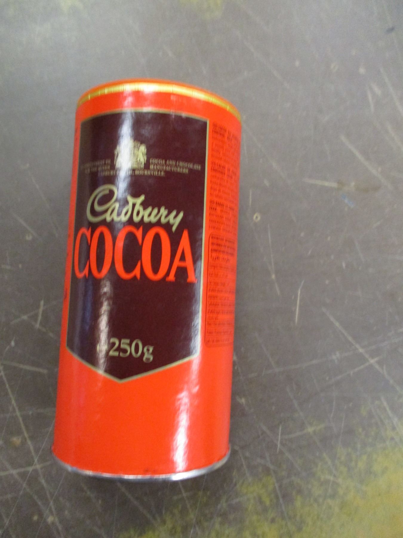 CADBURY COCOA (250 G)- PER CONTAINER