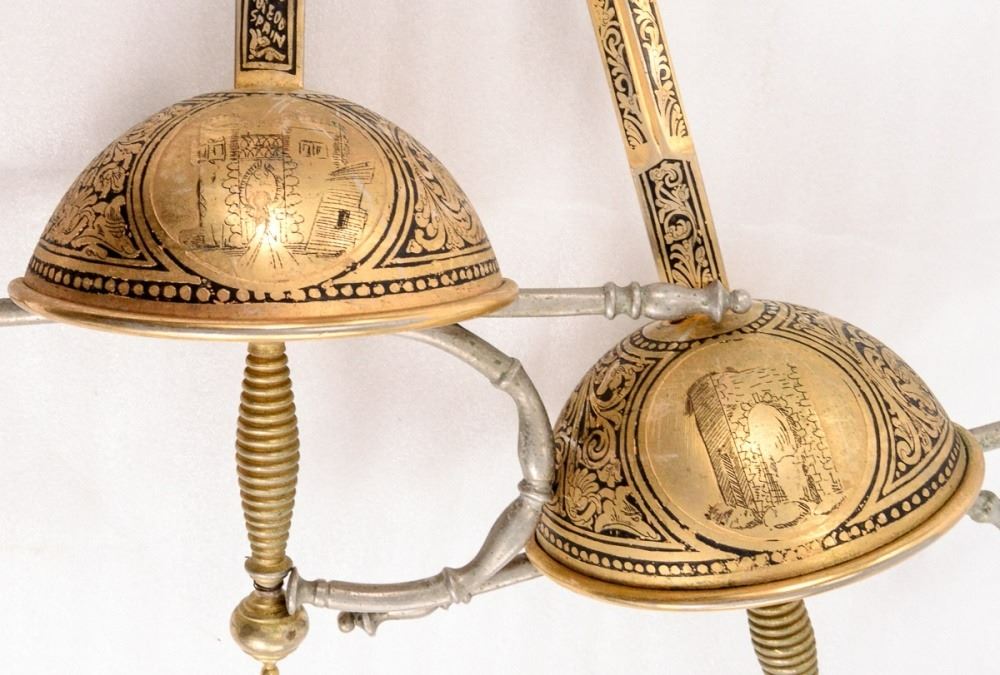 Spanish Toledo Cup Hilt Rapiers 2 Pcs