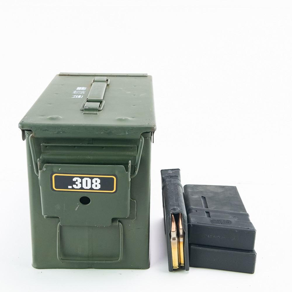 160 RDS In Thermold FAL Mags in Ammo Can