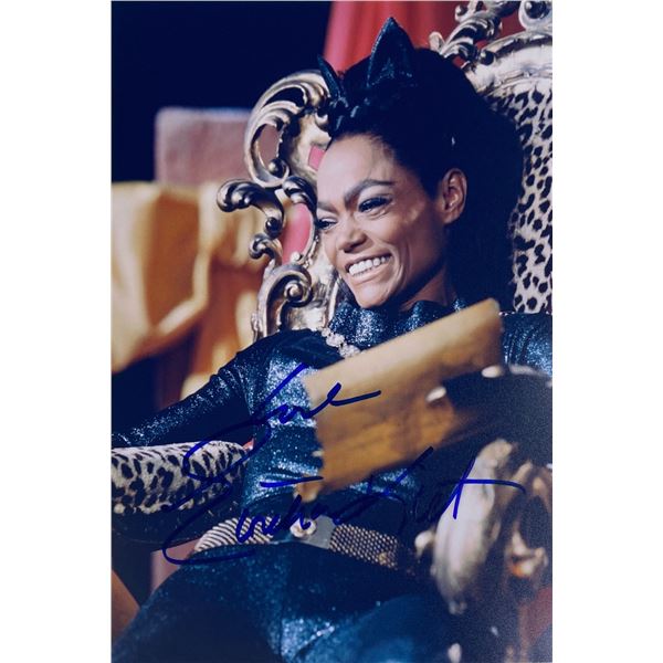 Autograph Signed Eartha Kitt Photo