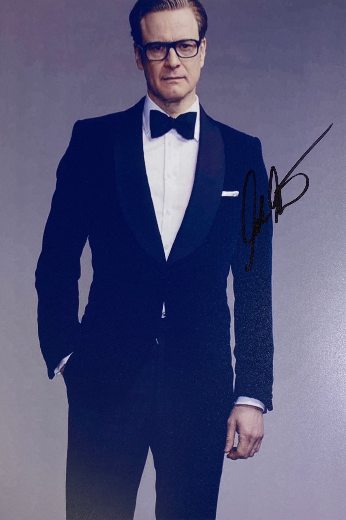Autograph Signed Colin Firth Photo