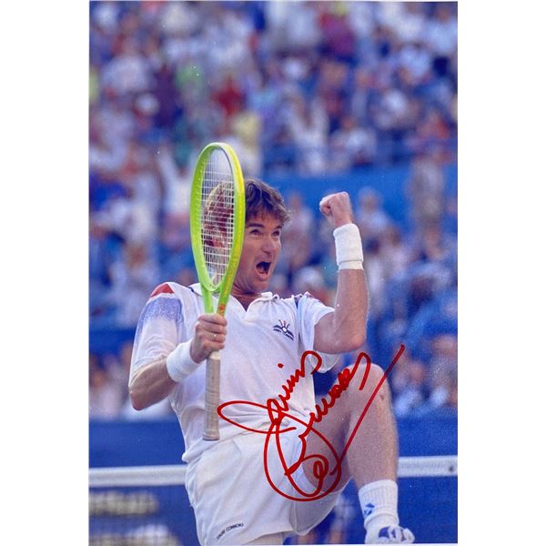 Autograph Signed Jimmy Connors Photo