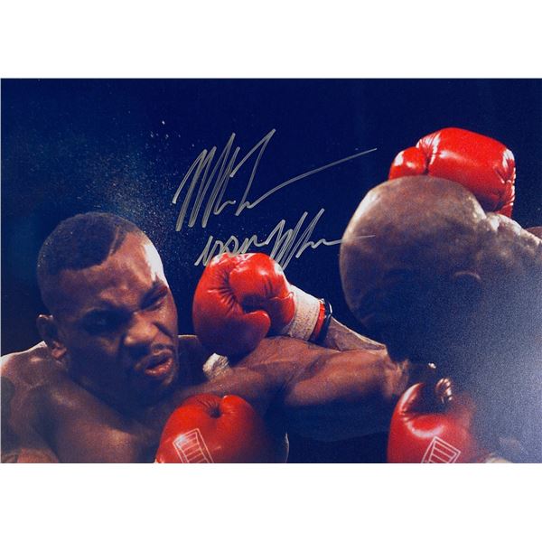Autograph Signed Mike Tyson Photo