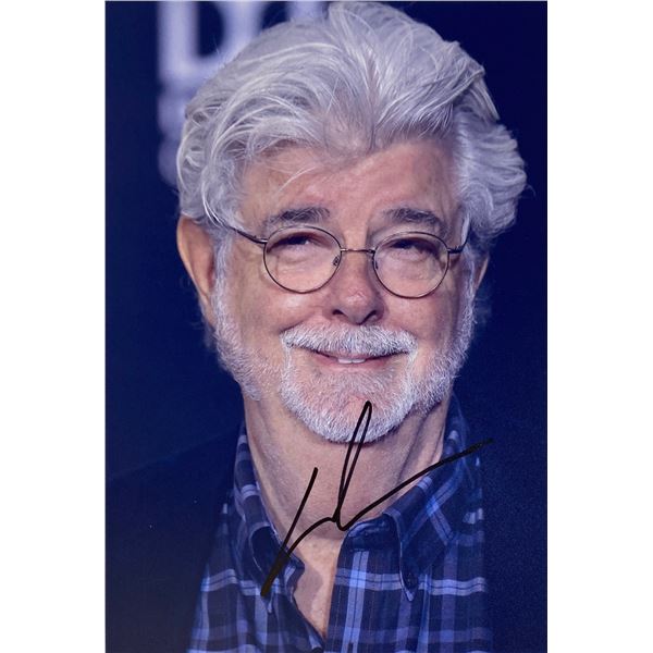 Autograph Signed George Lucas Photo