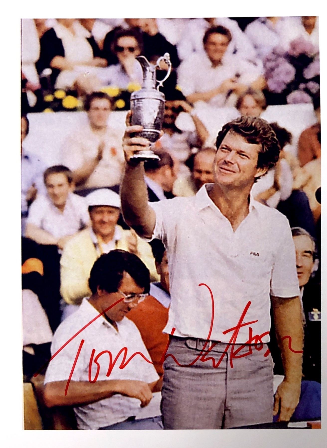 Tom Watson Autograph Autograph Signed Photo