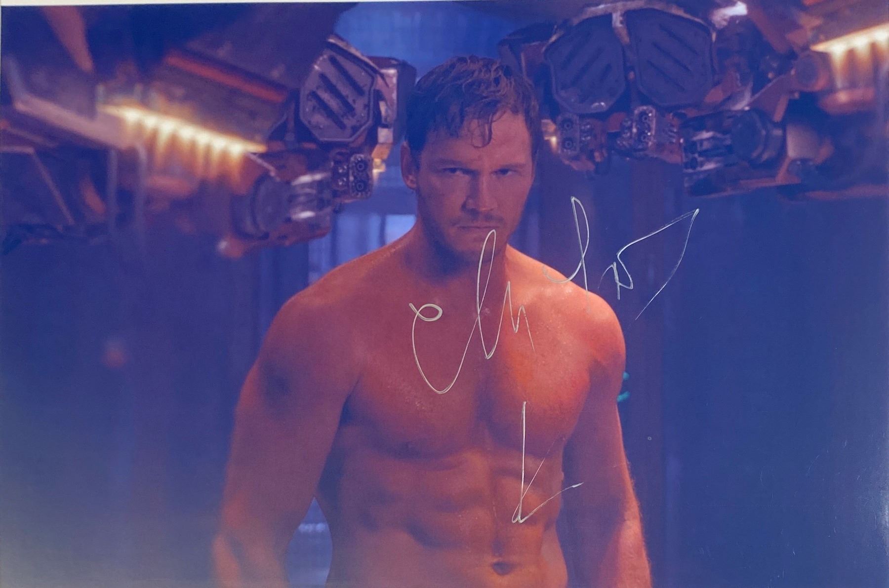 Autograph Signed Chris Pratt Photo