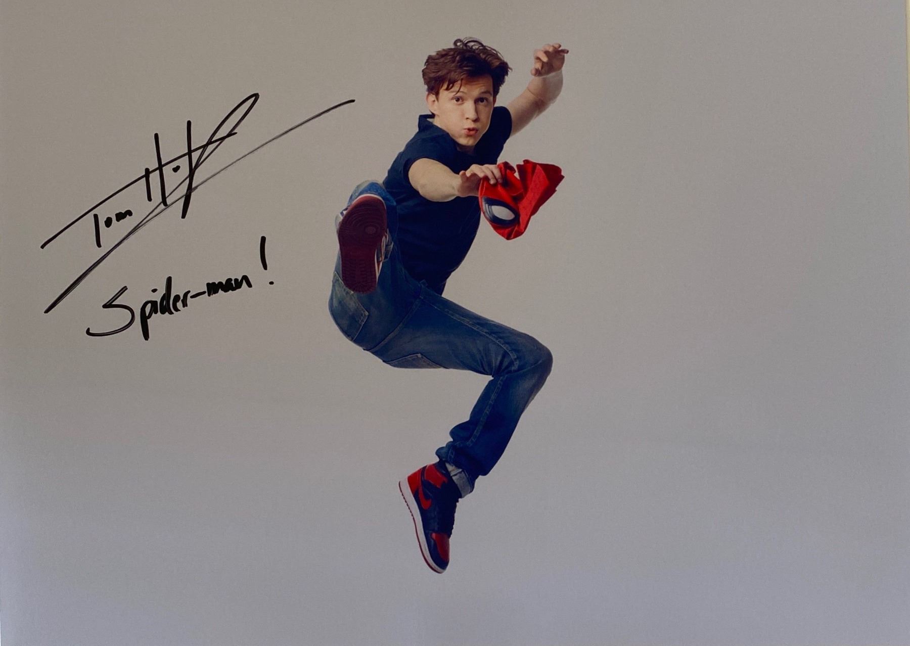 Autograph Signed Tom Holland Photo