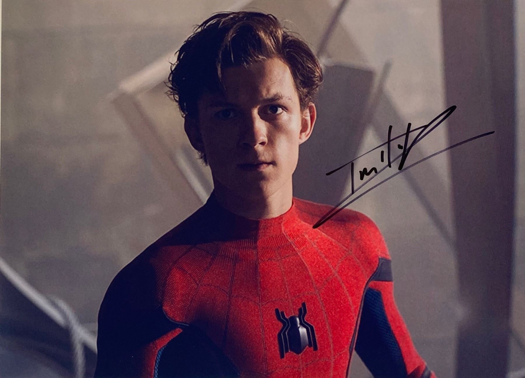 Autograph Signed Tom Holland Photo
