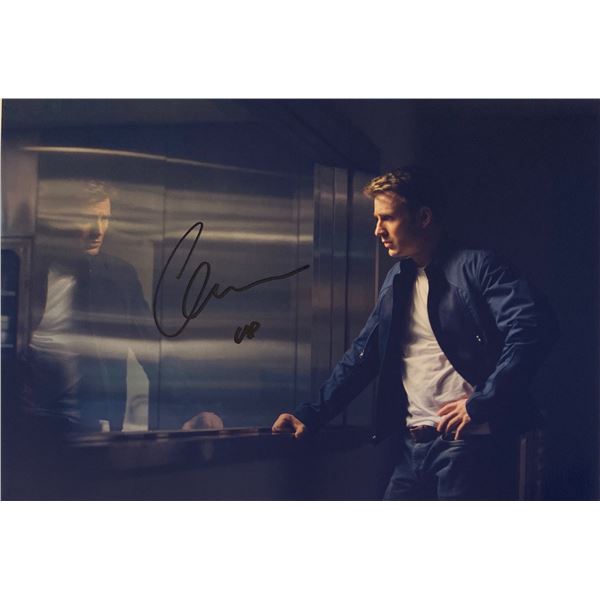 Autograph Signed Chris Evans Photo