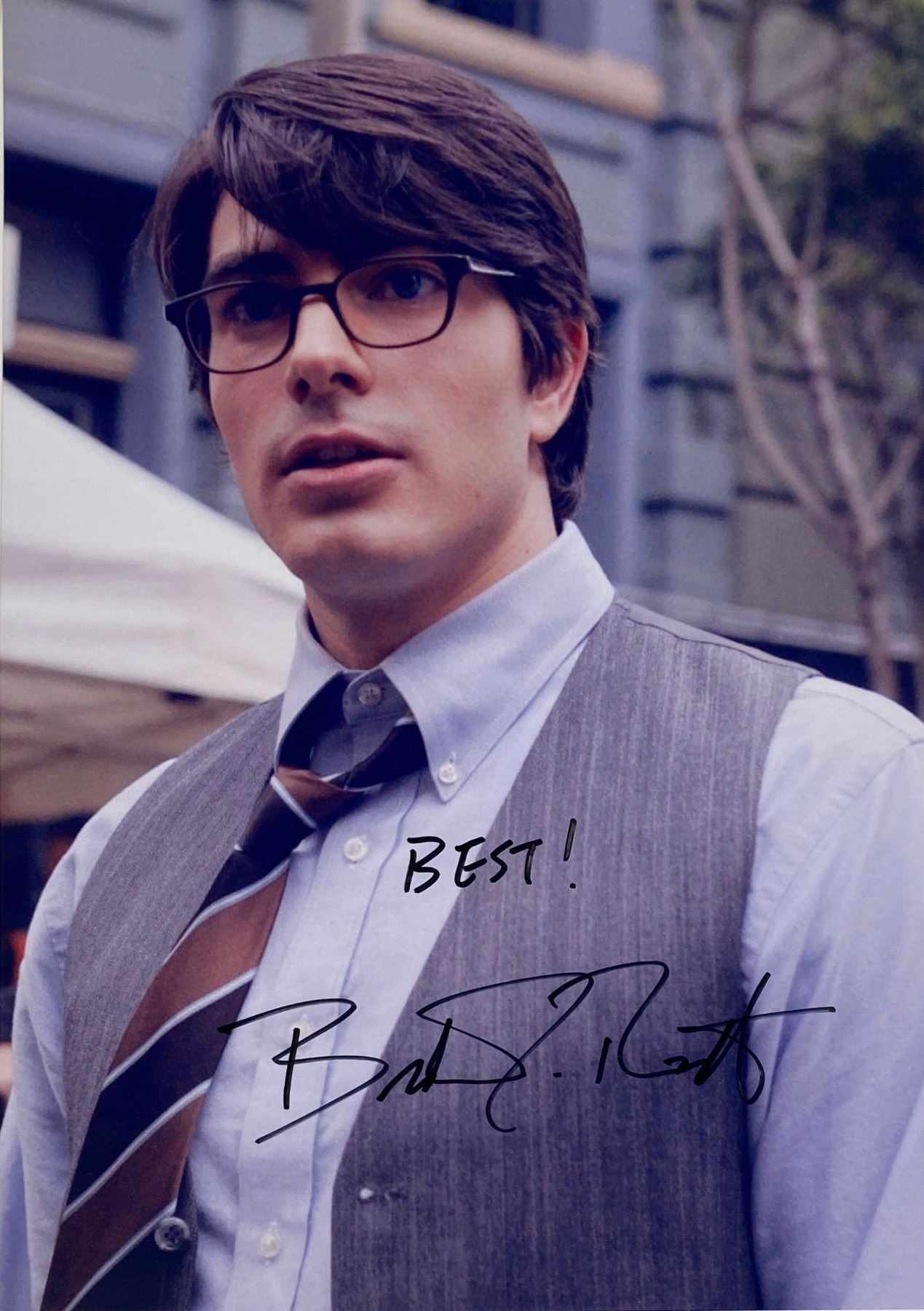Autograph Signed Brandon Routh Photo