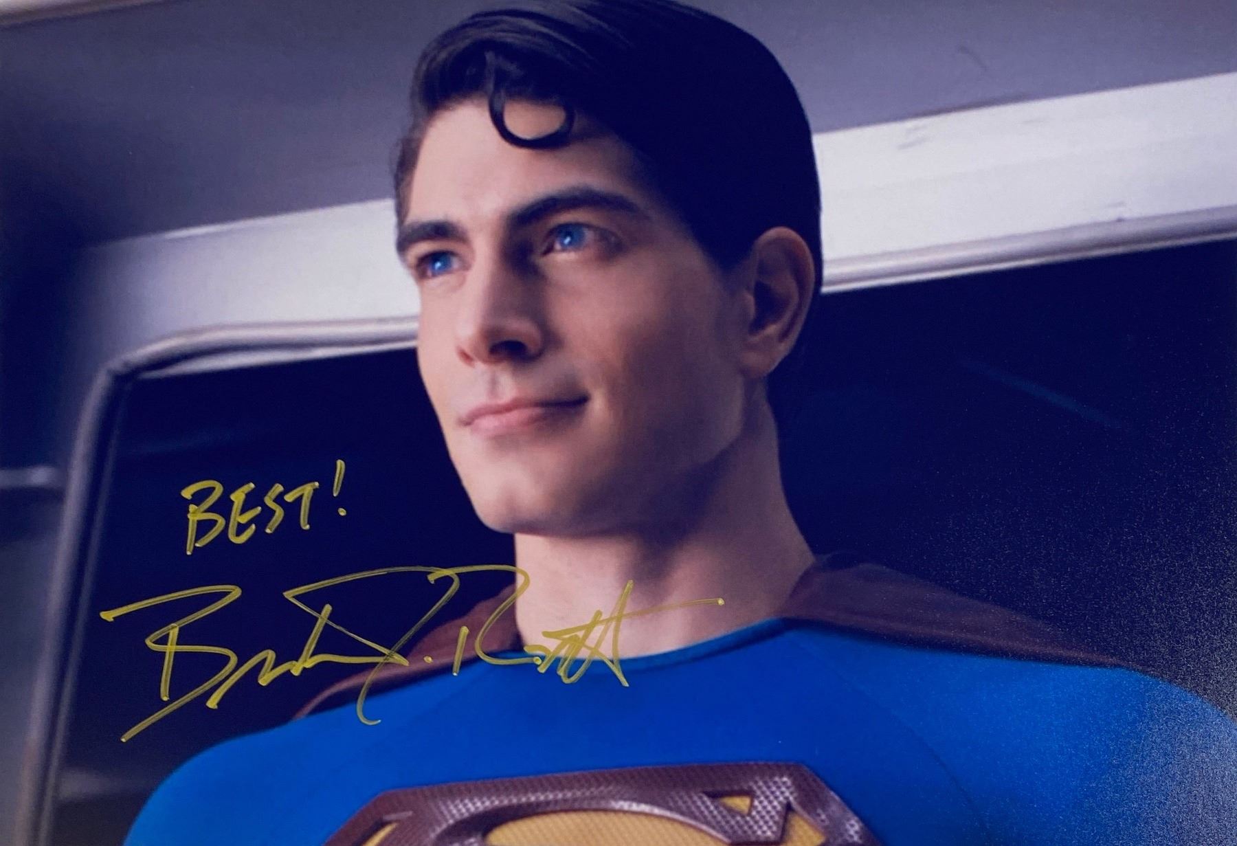Autograph Signed Brandon Routh Photo