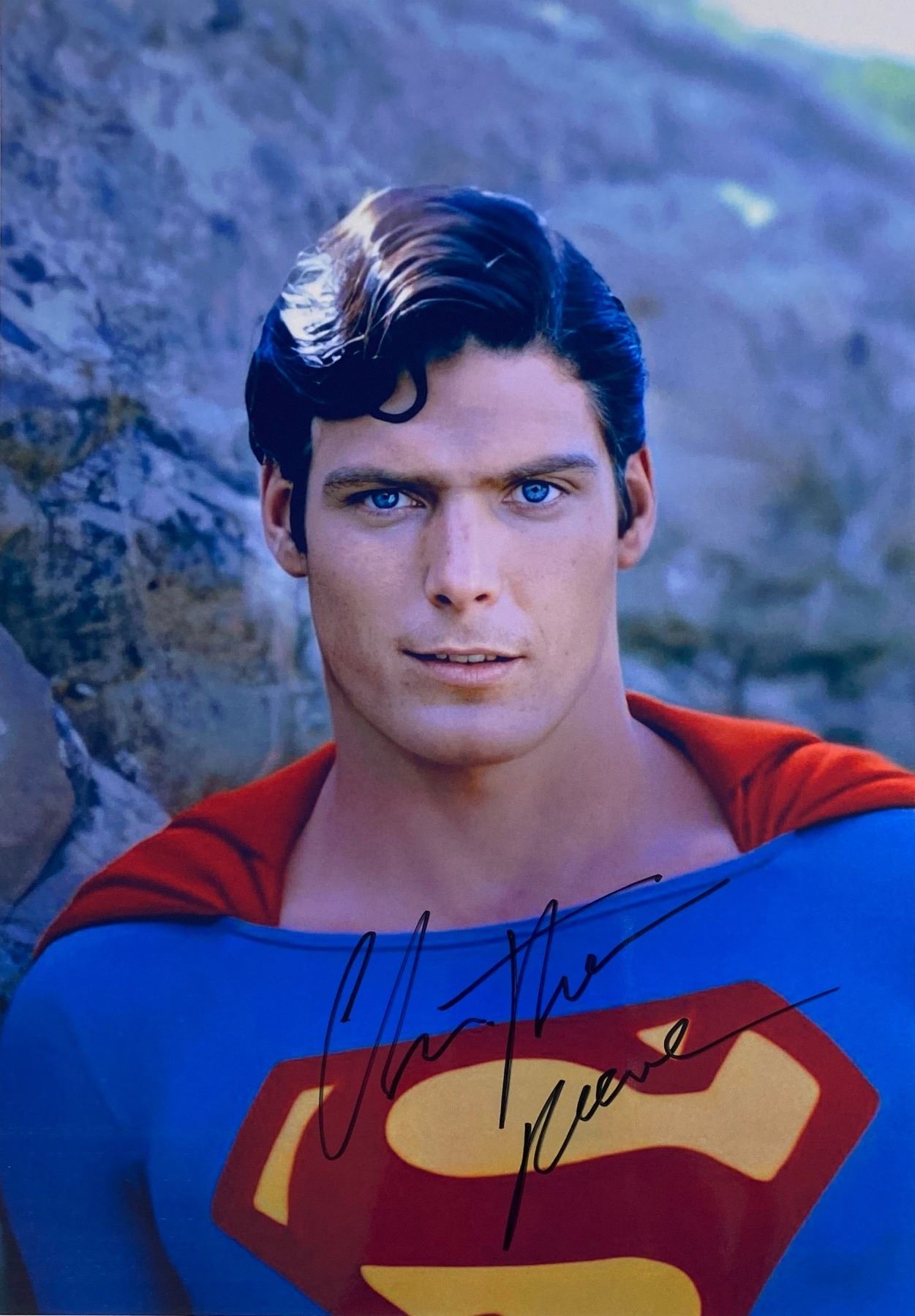 Autograph Signed Christopher Reeve Photo