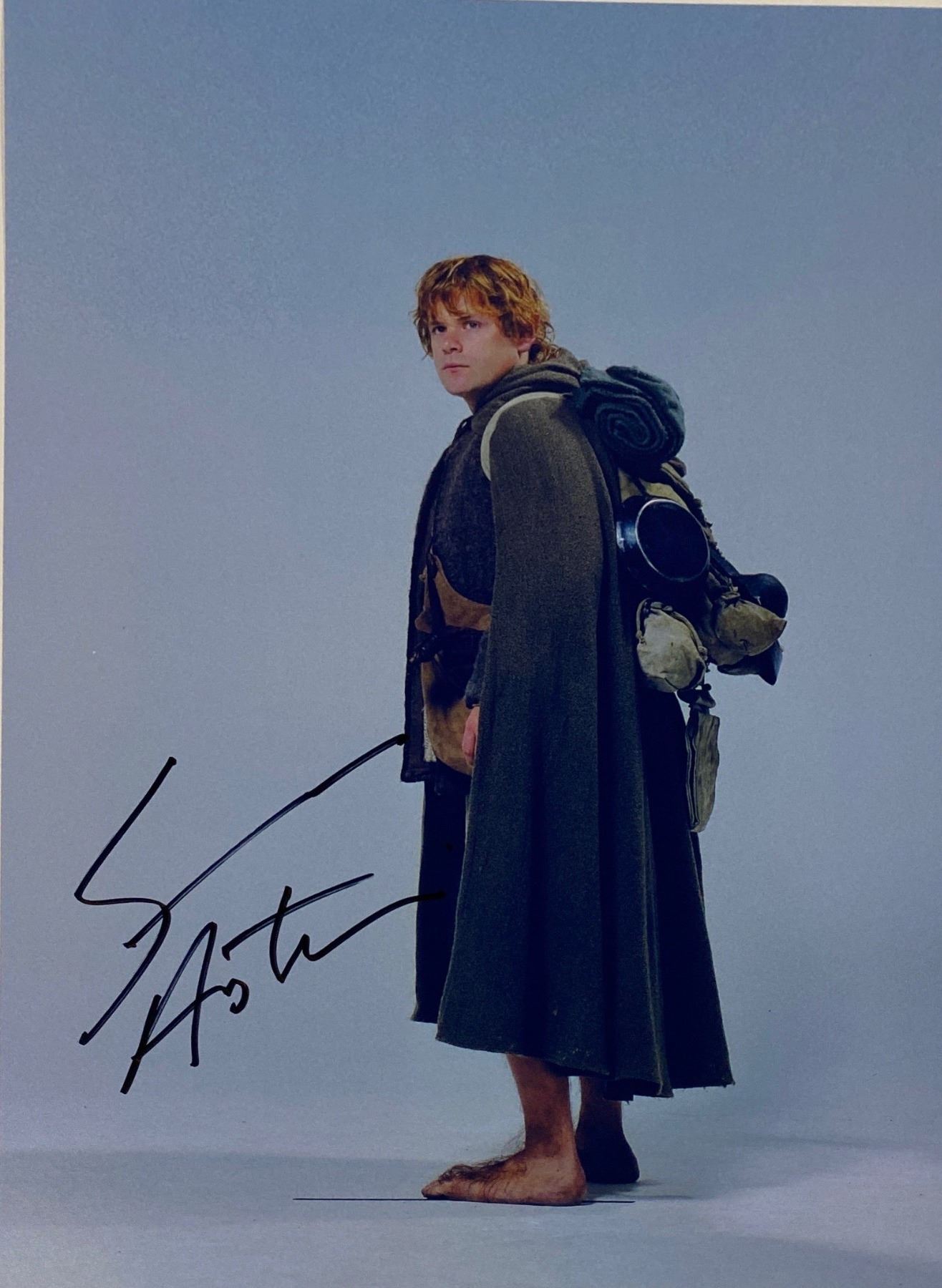Autograph Signed Lord of the Ring Sean Astin Photo