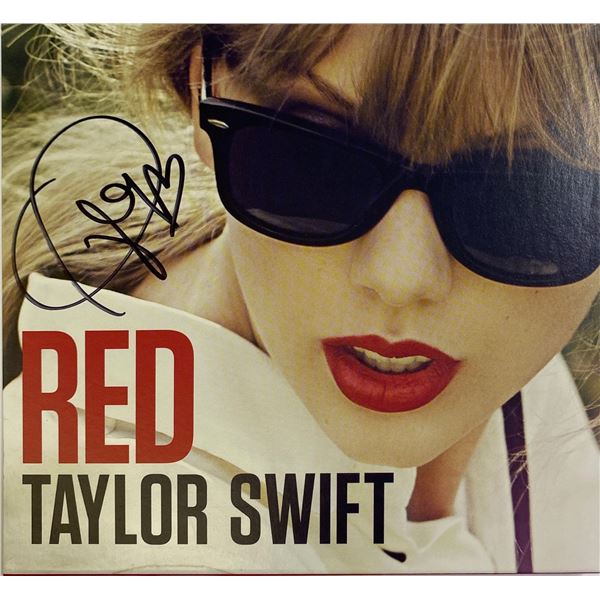 Autograph Taylor Swift Signed album card