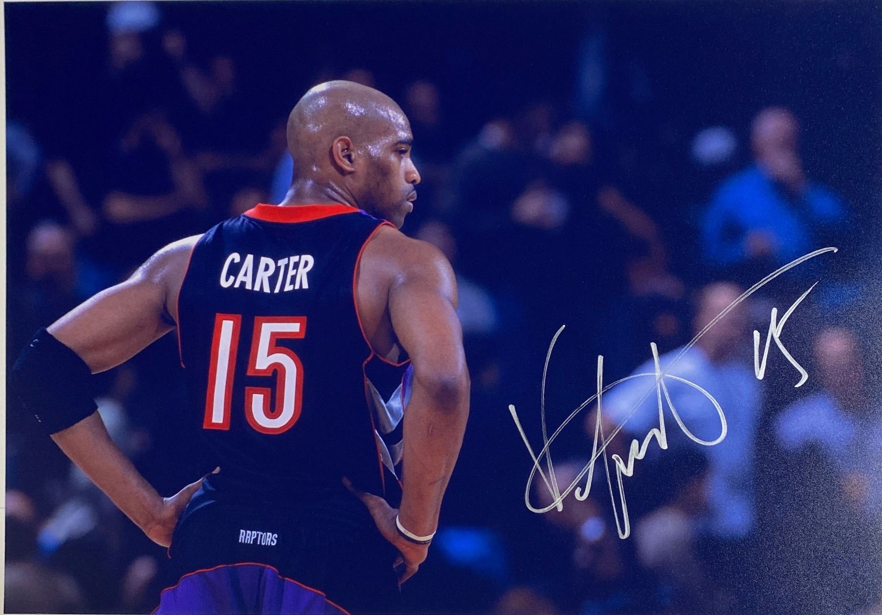 Autograph Signed Vince Carter Photo