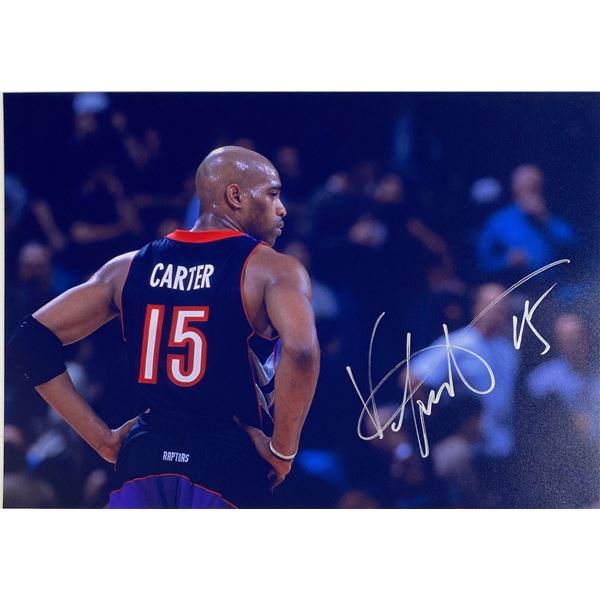 Autograph Signed Vince Carter Photo