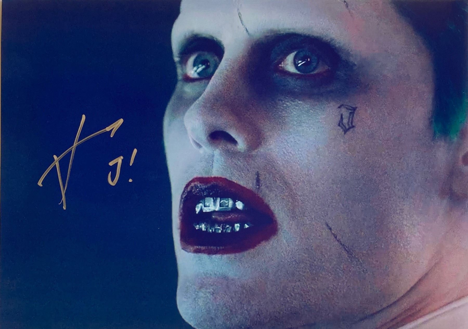 Autograph Signed Jared Leto Joker Photo