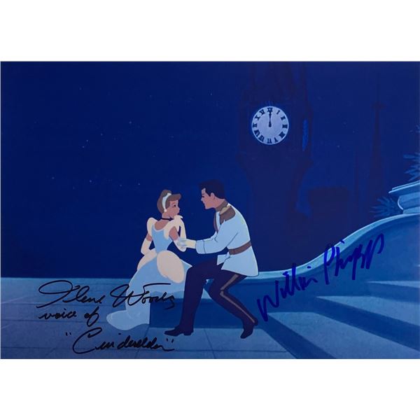 Autograph Signed Cinderella Ilene Woods Photo