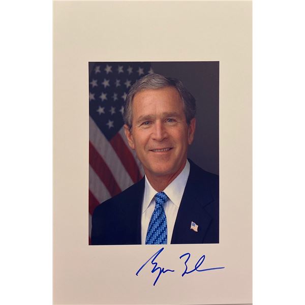 Autograph Signed George Bush Photo