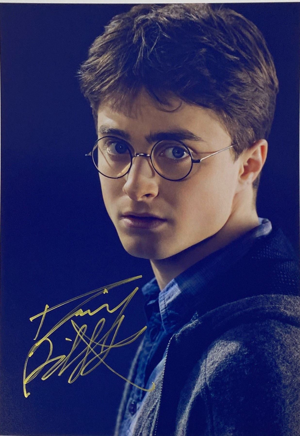Autograph Signed Harry Potter Daniel Radcliffe Photo