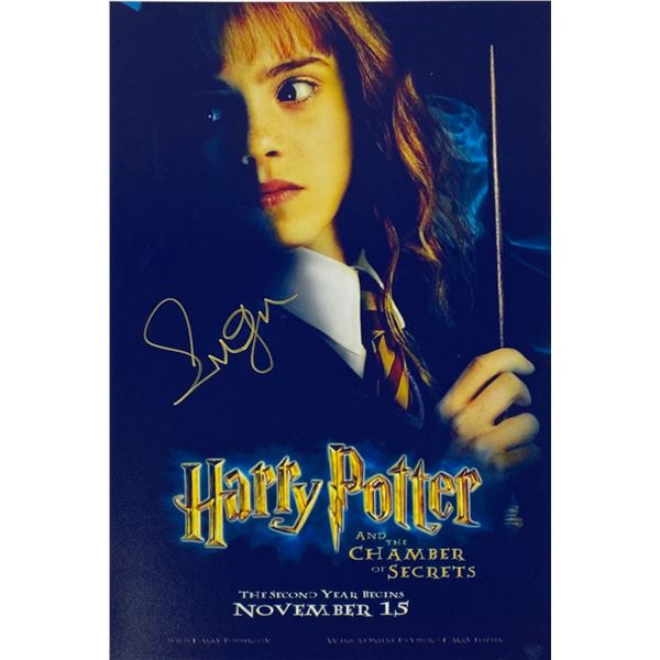 Autograph Signed Harry Potter Emma Watson Photo