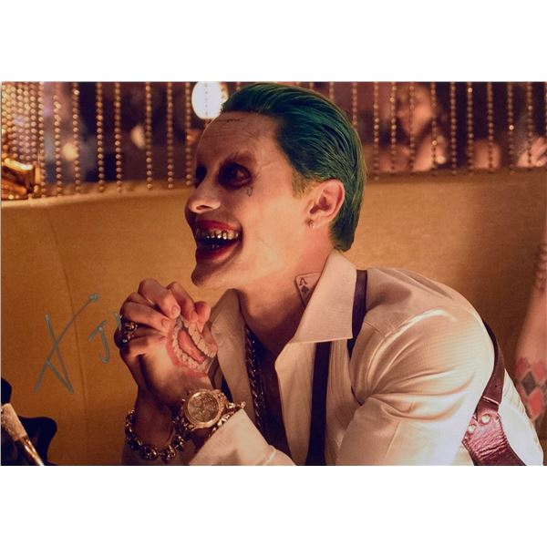 Autograph Signed Jared Leto Joker Photo