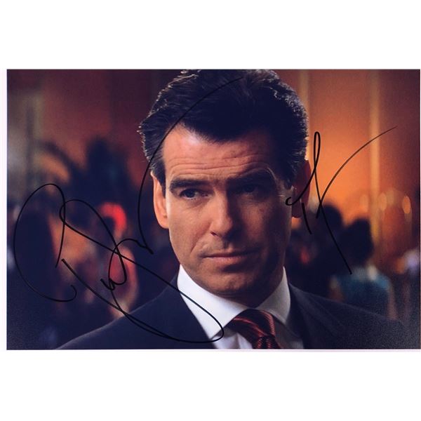 Pierce Brosnan Autograph Signed James Bond 007 Photo