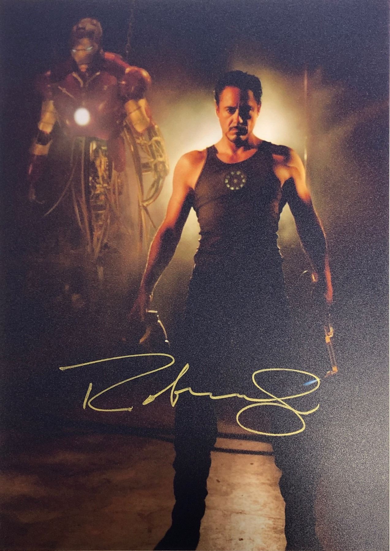 Avengers Iron Man Tony Stark Robert Downey Jr. Autographed Signed Photo