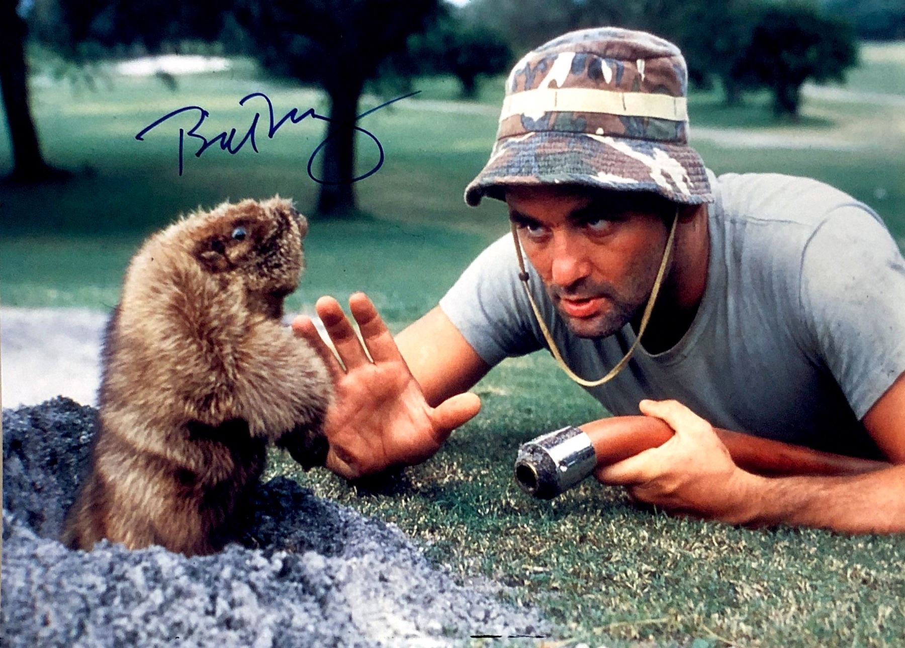 Autograph Signed Caddyshack Bill Murray Photo
