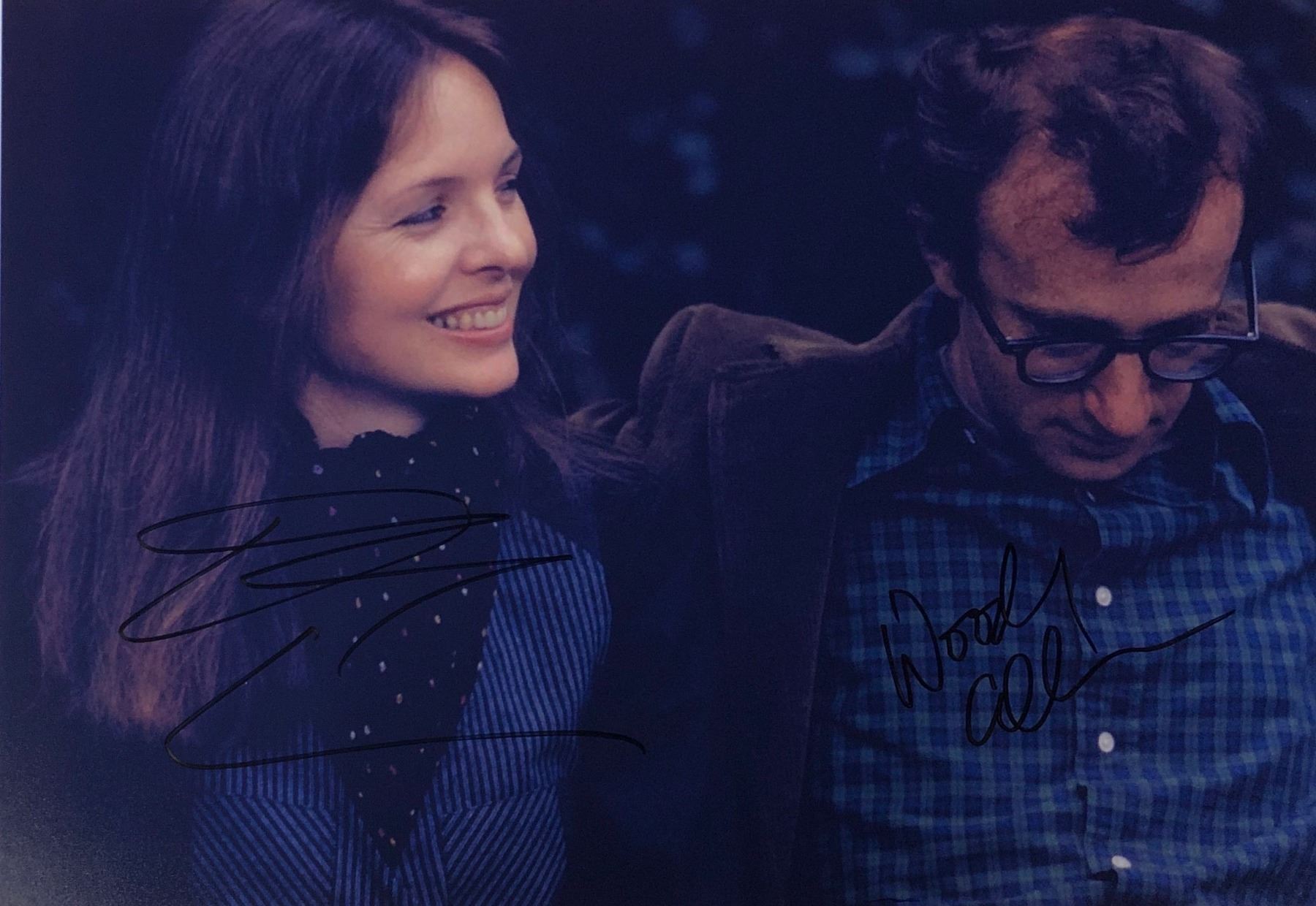 Annie Hall Woody Allen Signed Photo