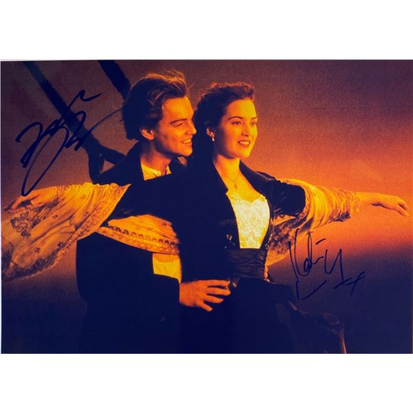 Autograph Signed Titanic Leonardo Dicaprio Photo