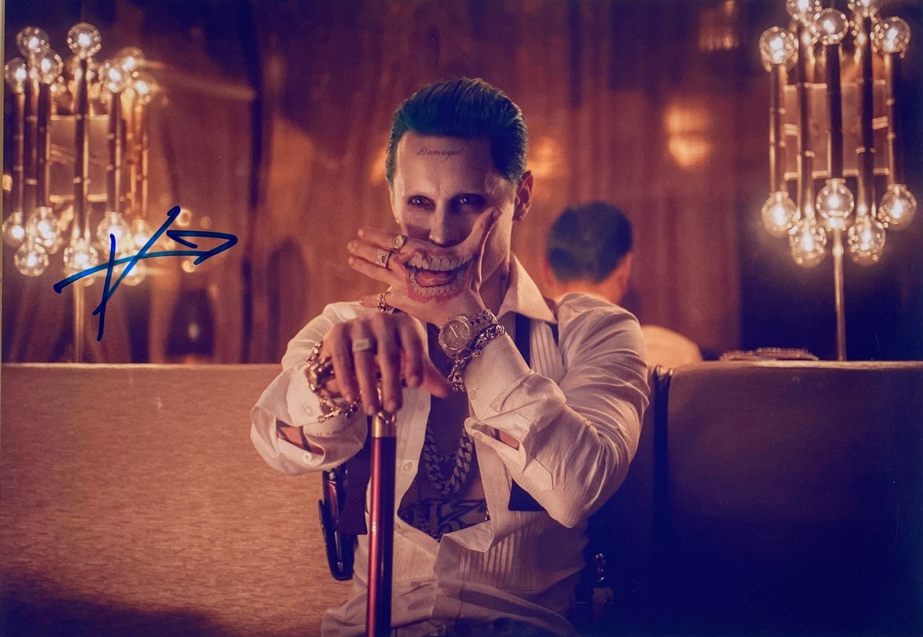 Autograph Signed Jared Leto Joker Photo