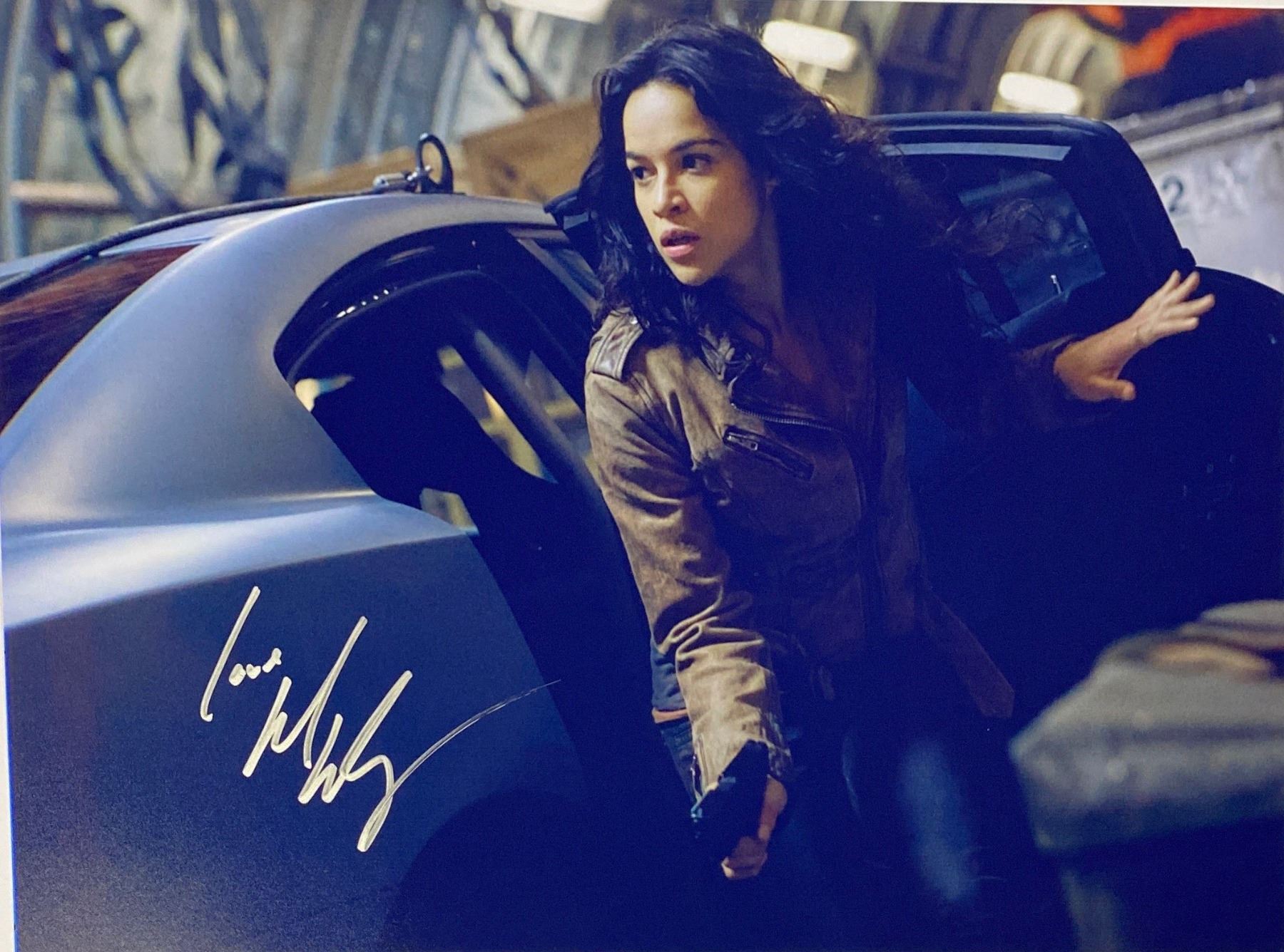 Autograph Signed Fast and Furious Michelle Rodriguez Photo