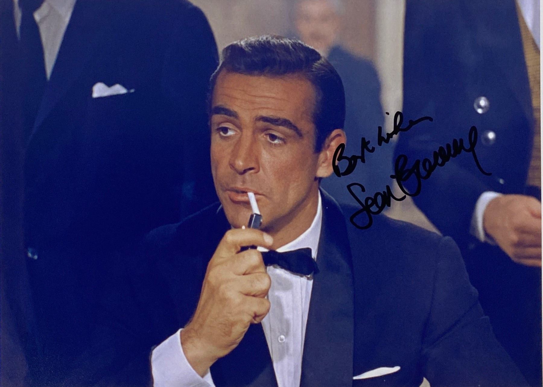 Autograph Signed James Bond Sean Connery Photo