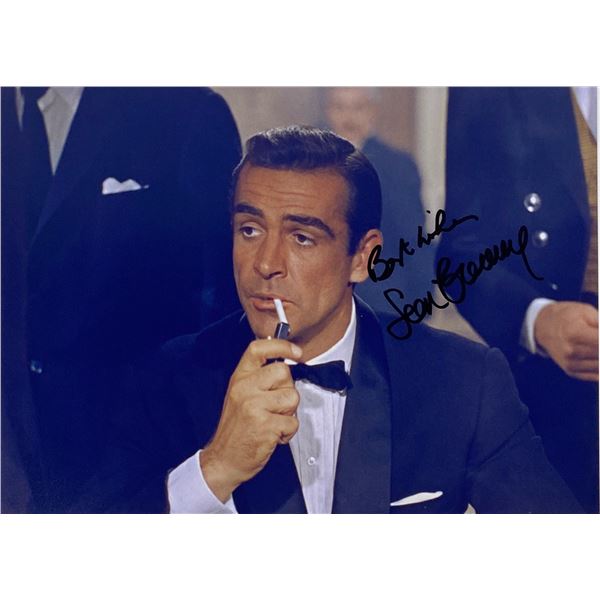 Autograph Signed James Bond Sean Connery Photo