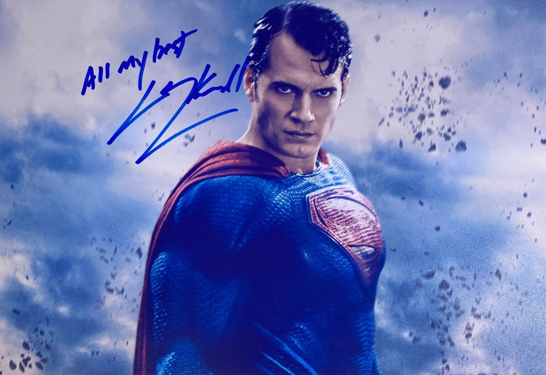 Autograph Signed Henry Cavill Photo