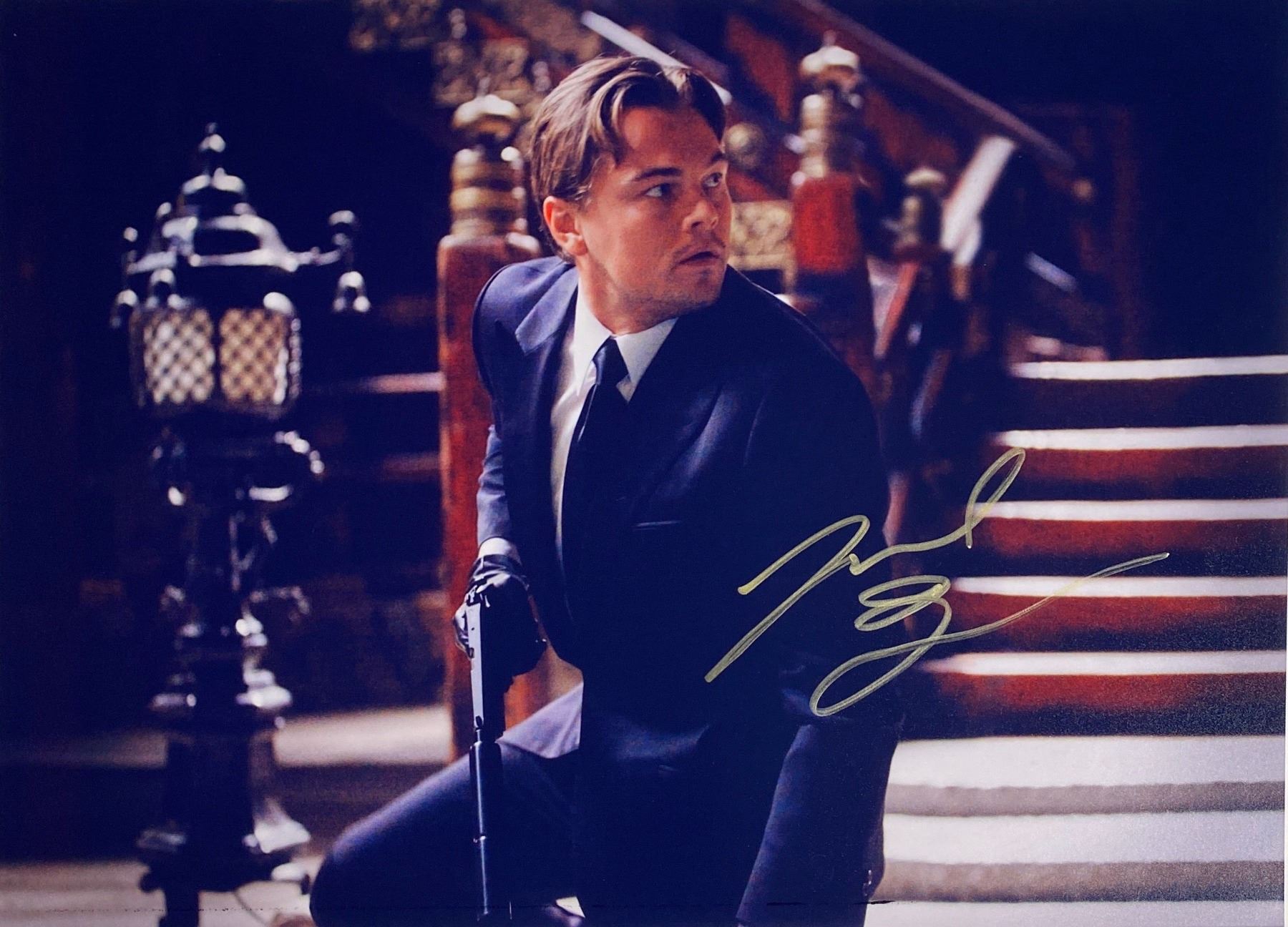 Autograph Signed Inception Leonardo DiCaprio Photo
