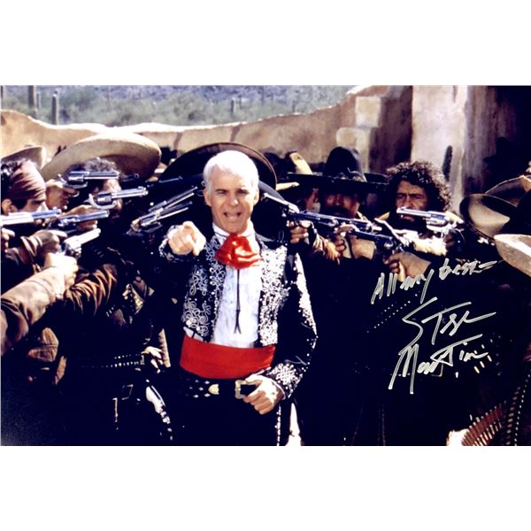 Steve Martin Autograph Signed 3 Amigo Photo