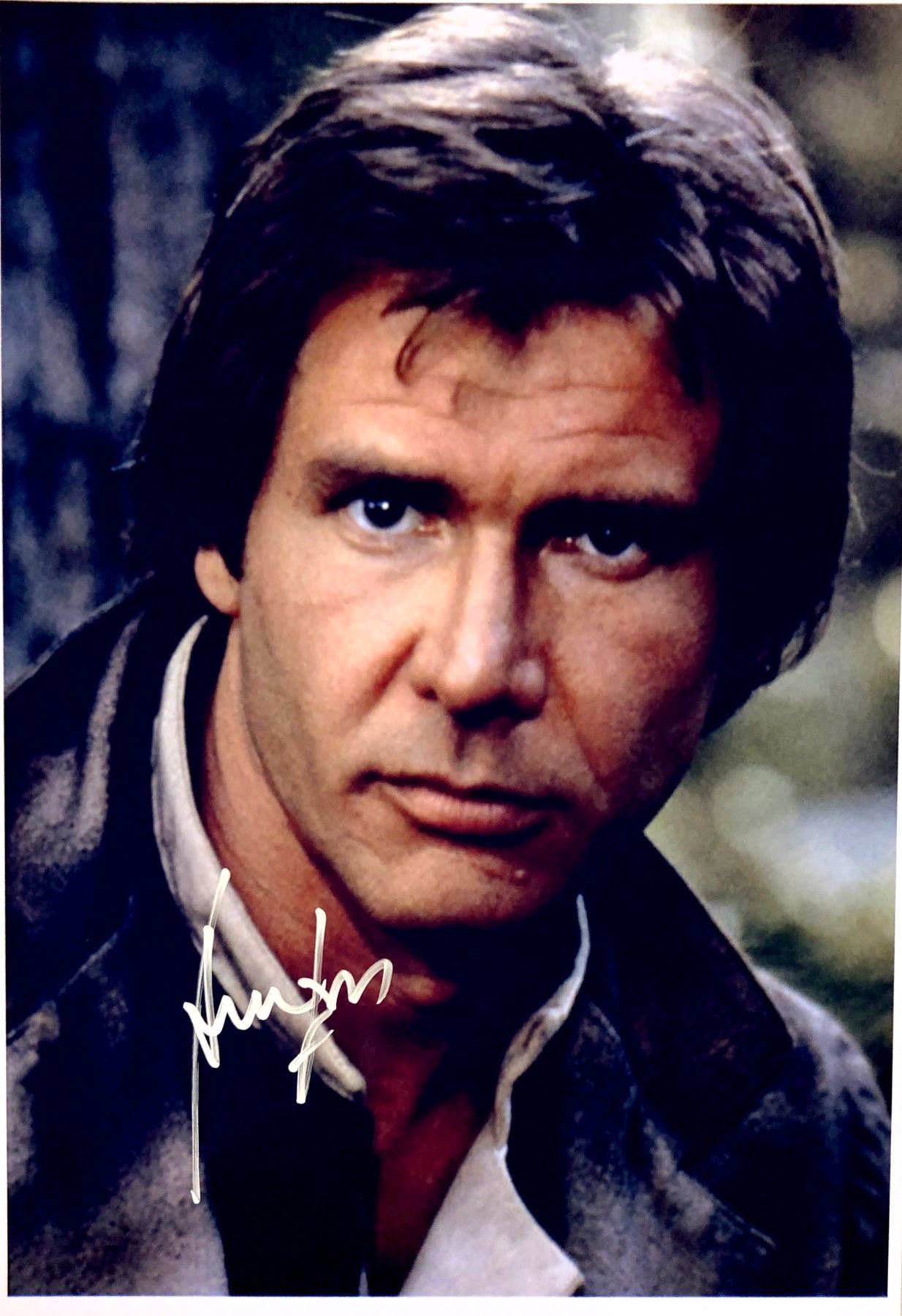 Autograph Signed Star Wars Harrison Ford Photo
