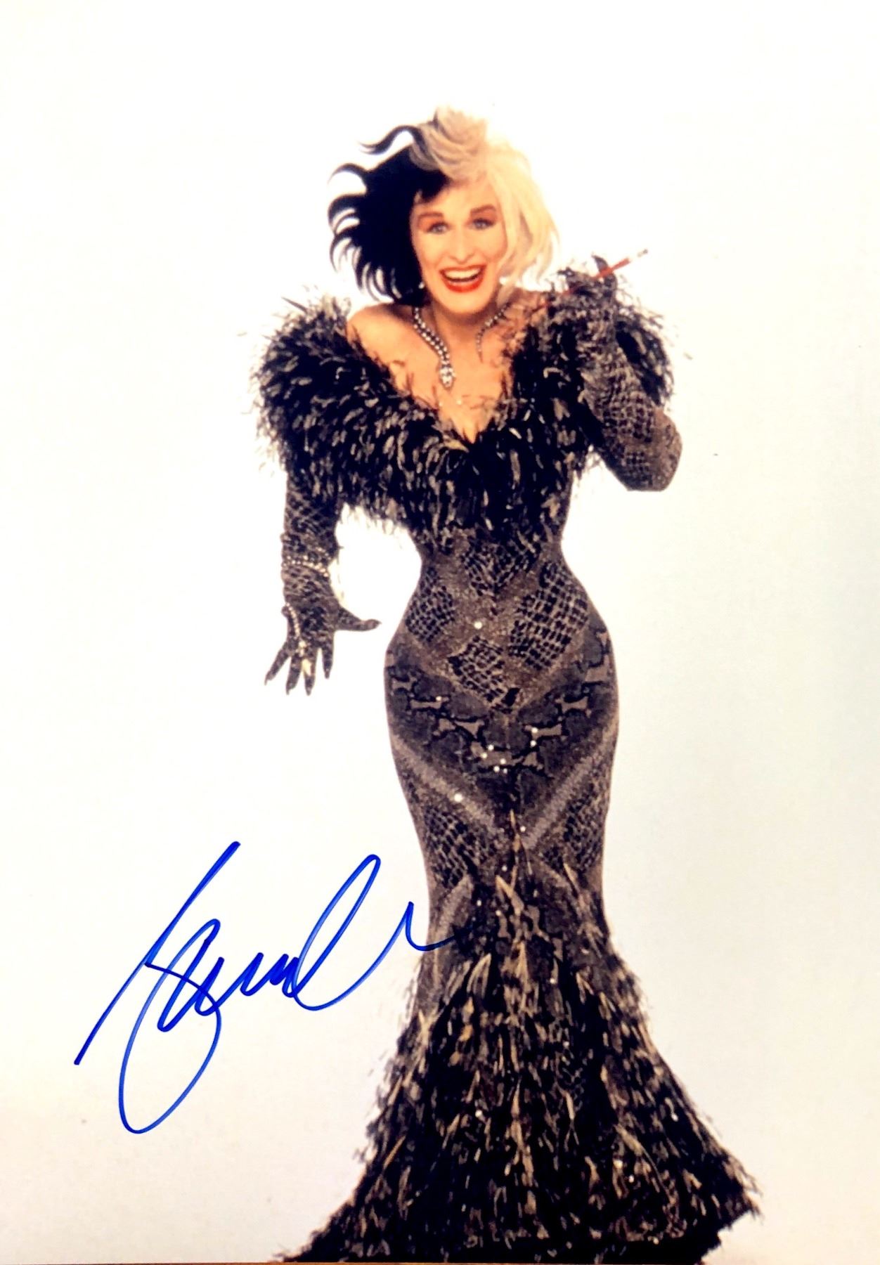 Glenn Close Autograph Signed 101 Dalmatians Photo