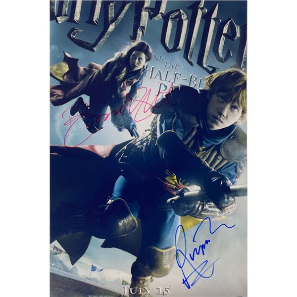 Autograph Signed Harry Potter Rupert Grint Photo