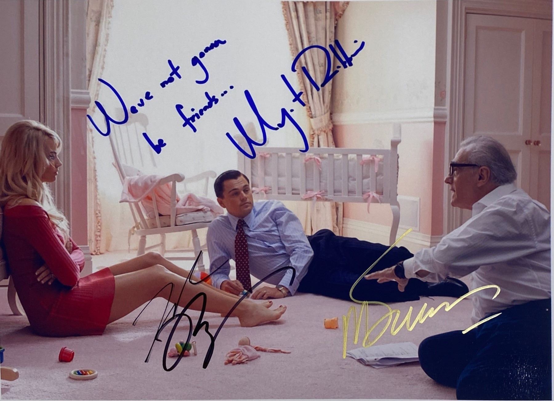 Autograph Signed Wolf of Wall Street Photo