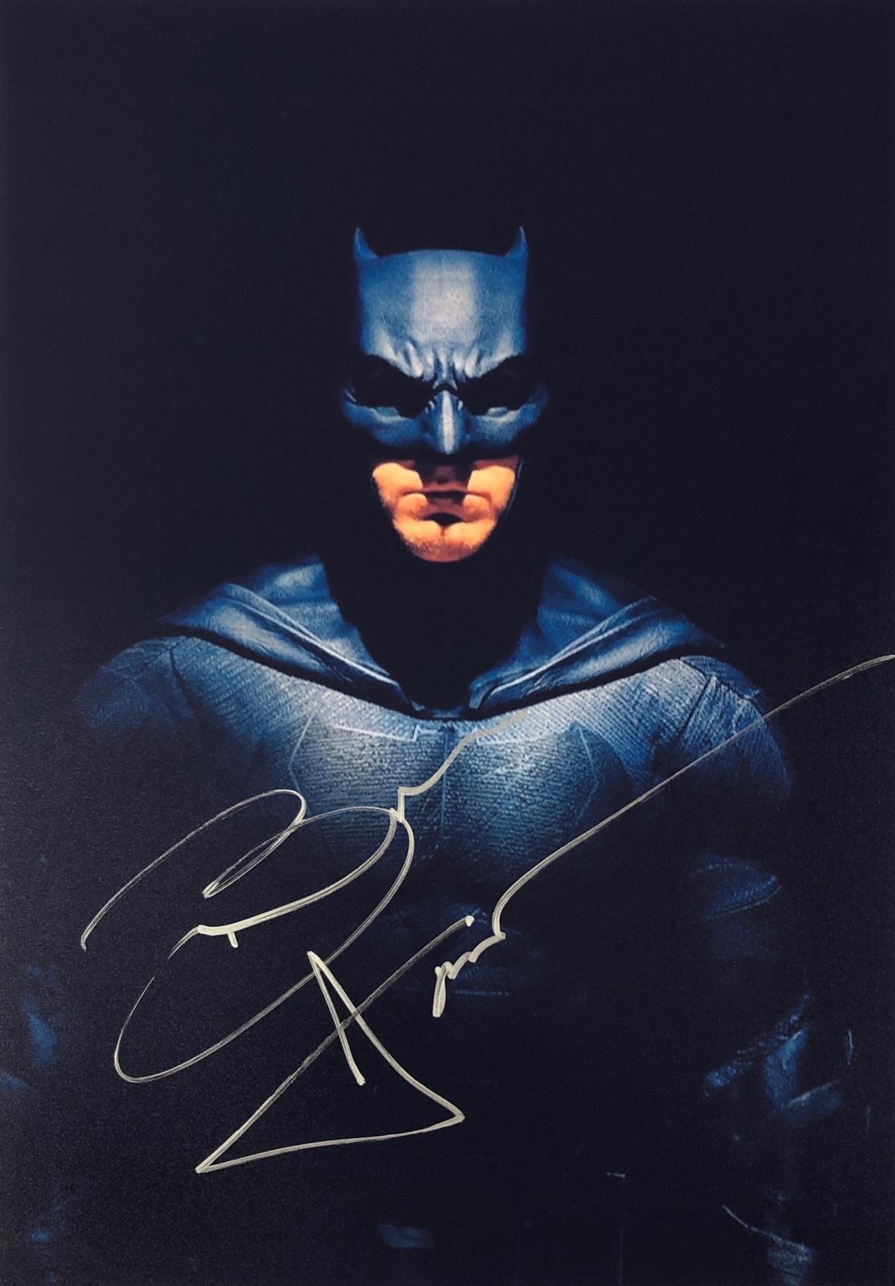 Justice League Photo Ben Affleck Autographed Signed