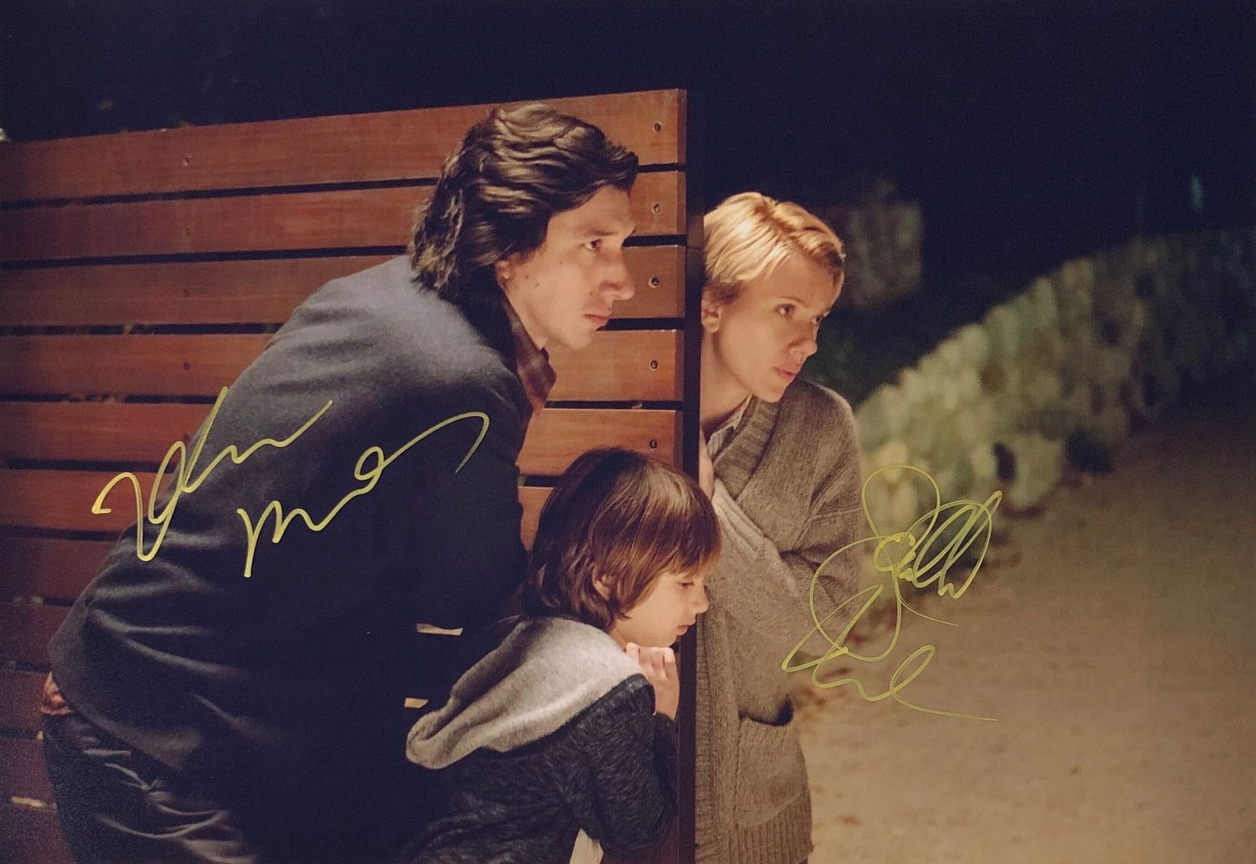 Marriage Story Photo Adam Driver Autographed Signed